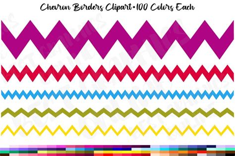 Zig Zag Border Clip Art Zig Zag Borders Tpt