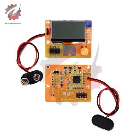 Jual LCR T4 Transistor Tester Diode Triode Capacitance SCR Inductance ESR Meter LCD Digital