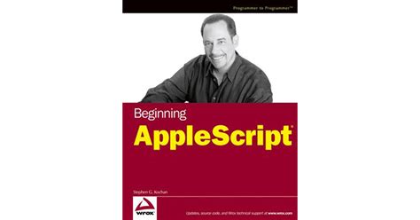 Beginning AppleScript Book