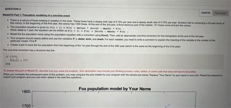 Solved Week070 Part 1 Population Modeling Of A One Time
