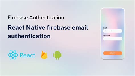 React Native Firebase Email Authentication Typescript 2023 Youtube