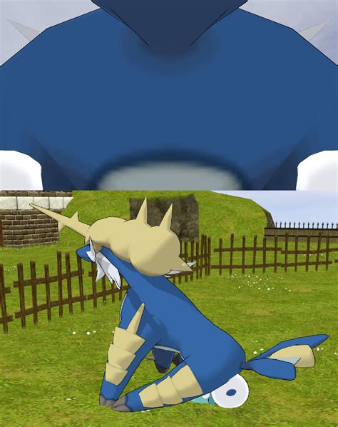 Samurott Facesitting Oshawott Mmd By Skulltronprime969 On Deviantart