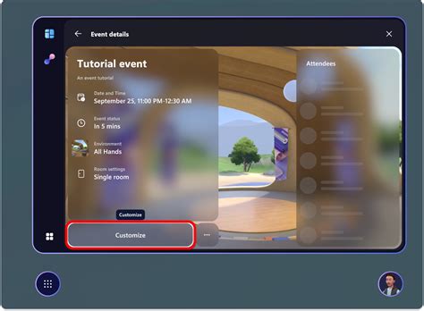 Personalización Del Evento En Mesh Microsoft Learn
