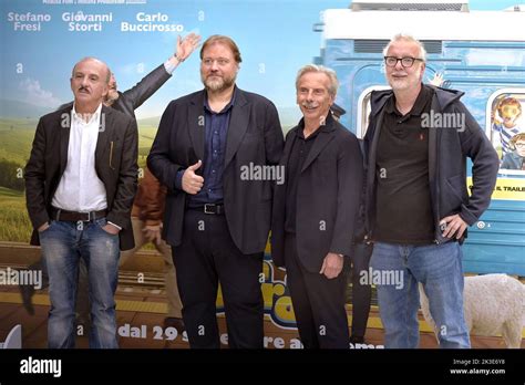 Rome Italie 26th Septembre 2022 Il Cast Carlo Buccirosso Stefano