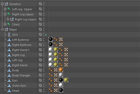 Binding Cinema 4d Cannot Rig Mesh To Skeleton Stack Overflow