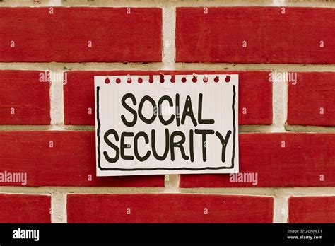 Inspiration Showing Sign Social Security Business Idea Assistance From State Showing With