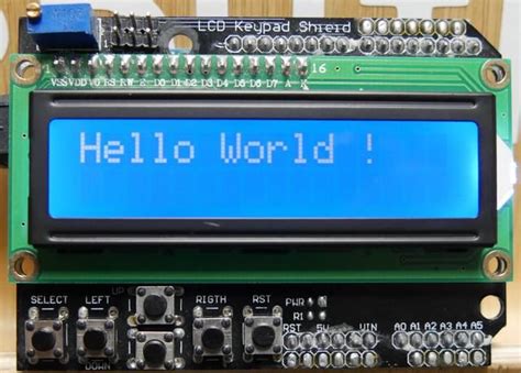 Utiliser Une Shield Lcd De Dfrobots Avec Une Carte Arduino Genuino Et La Bibliothèque