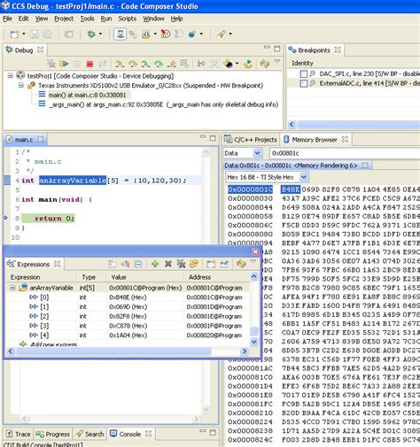CCS Version 5 3 0 00090 Compiler V6 1 2 Debug Shows Incorrect Value
