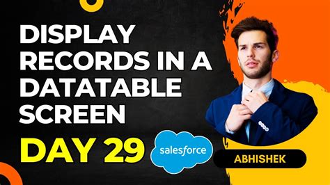 Display Records In Salesforce Datatable Easy Tutorial Youtube