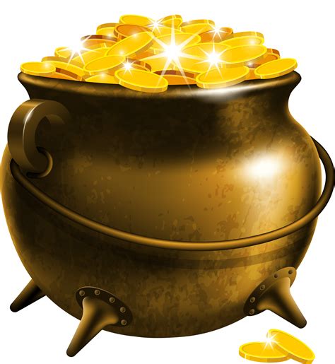 Real Pot Of Gold Png Png All