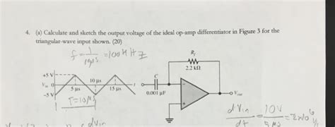 A Calculate And Sketch The Output Voltage StudyX
