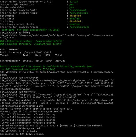 SITL Vagrant Up Failure Copter Simulation ArduPilot Discourse