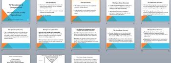 Introduction To The Open Essay AP Lang Comp TpT