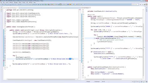 3 Joining Other Threads Using Executors Api Waiting For Threads To Finish In Executor