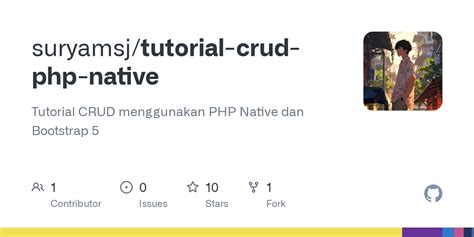 Tutorial Crud Php Nativeregisterphp At Main · Suryamsjtutorial Crud Php Native · Github