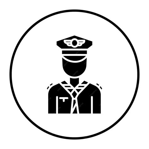 Premium Vector Pilot Vector Illustration