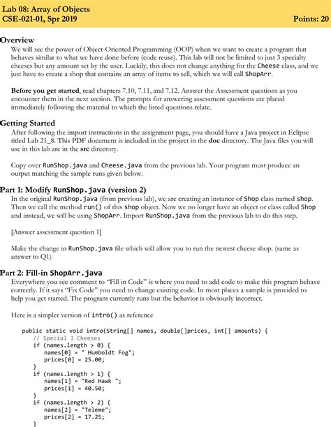 Lab08 Instructions