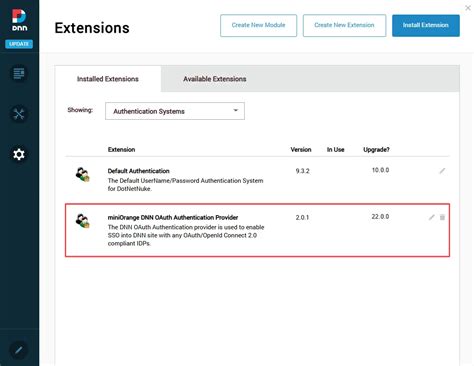Dnn Oauth Single Sign On Sso Using Azure Ad As Idp
