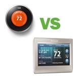 Nest Vs Honeywell Wi Fi RTH WF Comparison Chart Smart Thermostat Guide