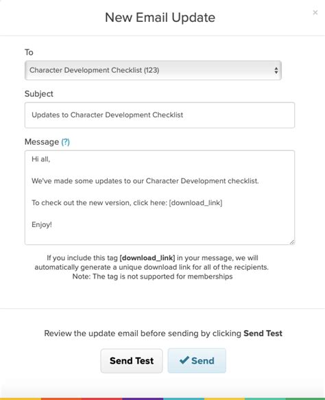 Email Updates Help Center