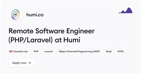 Himalayas On Linkedin Remote Software Engineer Phplaravel Job At Humi