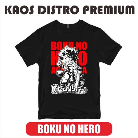 Jual Kaos Anime Boku No Hero Academia Atau My Hero Academia Shopee Indonesia