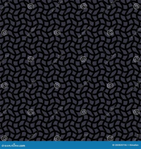 Geometric Intersecting Wavy Lines Texture Seamless Abstract Pattern Vector Illustration