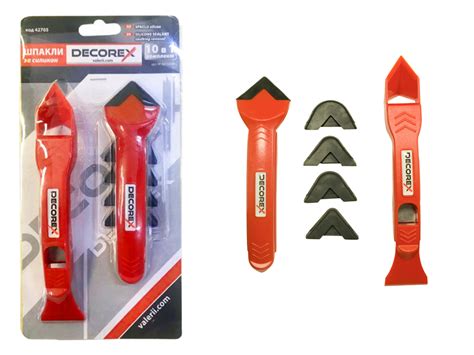 Шпатули за силикон 10в1 к т Decorex