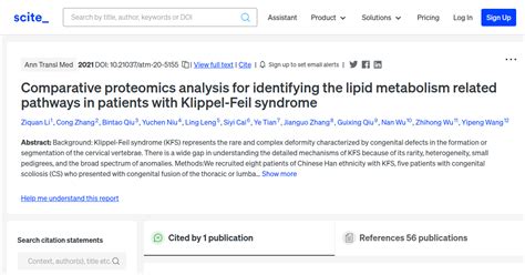 Comparative Proteomics Analysis For Identifying The Lipid Metabolism