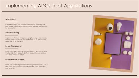 Implementing Adcs In Iot Applications Analog To Digital Converter Ppt Template St Ai Ss Ppt Sample