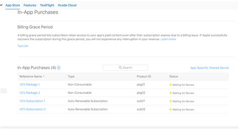 Javascript React Native Invalid Product Id In In App Purchases Stack Overflow