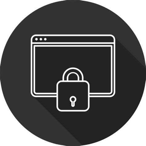 Security Web Server Business And Finance Icons