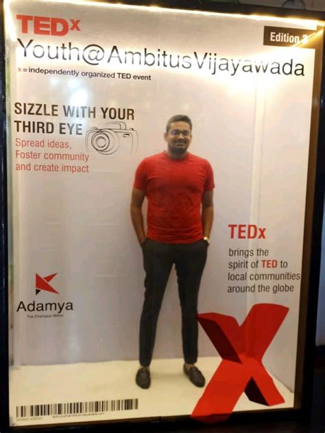 Yanamadala Pavan Kumar Chowdary On Linkedin Volunteer Tedtalks Inspiration