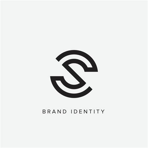 Abstract Letters Cs Sc C S Initials Monogram Logo Concept On Luxury Background 54220172