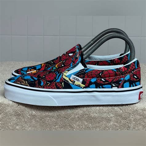 Vans Vans X Marvel Spiderman Shoes Sz 5 Men 6 5 Women Slip Shoes Grailed