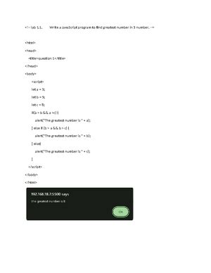 C Programming Lab Report Bachelor Of Information Technology Lab