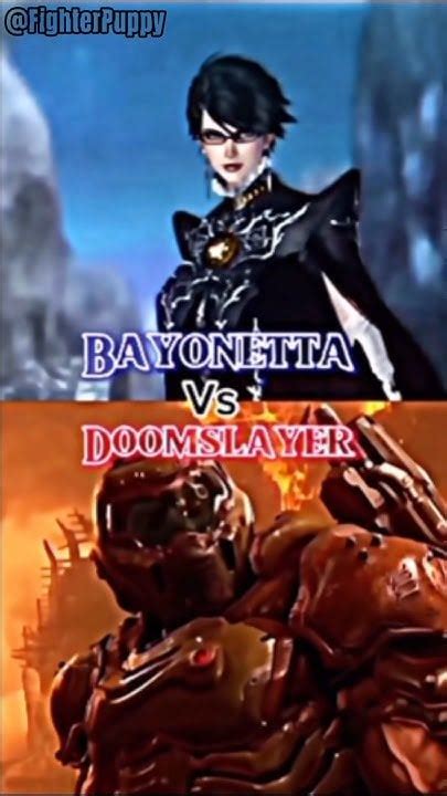 Bayonetta Vs Doomslayer Fax Or Cap R Doom
