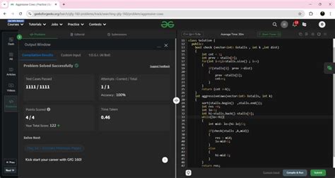 Om Kale On Linkedin Dsa Datastructuresandalgorithms Gfg