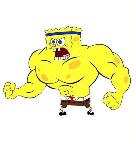 Spongebob With Muscles