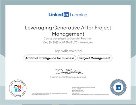 Saurabh Parashar On Linkedin Generativeai Projectmanagement
