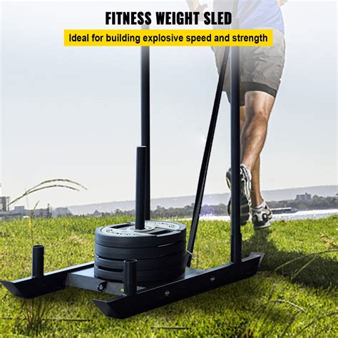 Vevor Weight Sled Pull Power Sled Workout Harness Tire Pulling Sled