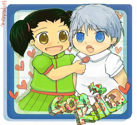 Chibi Fem Gon And Killua By Nispedana On Deviantart