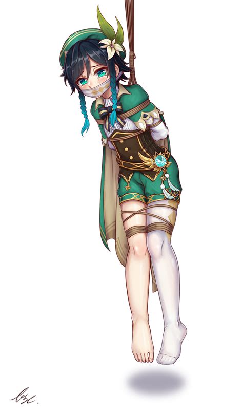 Venti Genshin Impact Drawn By Lzc Danbooru