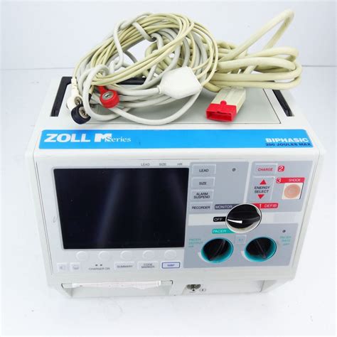 Zoll M Series Biphasic 3 Lead Ecg Spo2 Masimo Nibp Chd Medical Zoll M Series Biphasic 3 Lead Ecg Spo2 Masimo Nibp Chd Medical