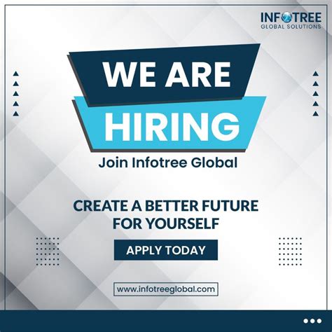 Infotree Global Solutions On Linkedin Jobsearch Jobvacancy