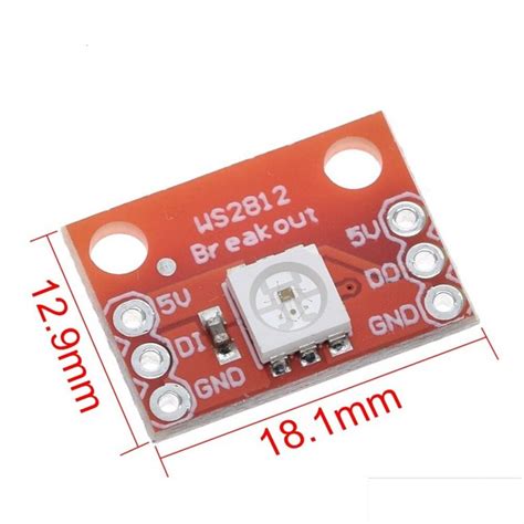 Modulo Led Rgb Ws2812 Cjmcu 123 Breakout 5050 5v Yorobotics