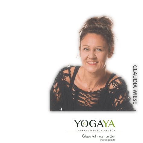 Claudia Wiese Yogaya Leverkusen
