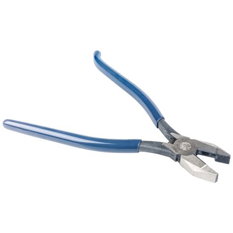 Klein Tools Ironworkers Rebar Pliers Left Handed Spring Loaded 9