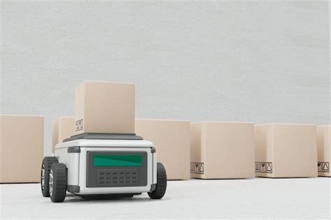 Premium Photo Arm Robot Ai Manufacture Box Product Object For