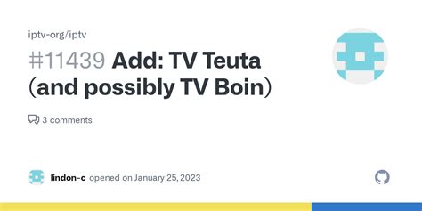 Add Tv Teuta And Possibly Tv Boin · Issue 11439 · Iptv Orgiptv · Github